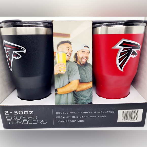 NFL | Kitchen | Nfl Atlanta Falcons 3oz Tumblers 2 Pack | Poshmark